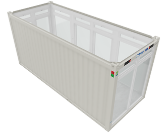 Bürocontainer 20'